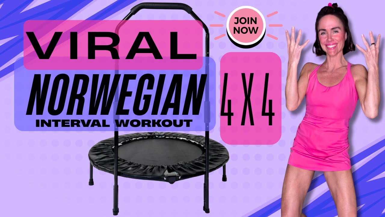 The Viral Norwegian 4x4 Workout Comes to the Rebounder! 🔥 | New in ...