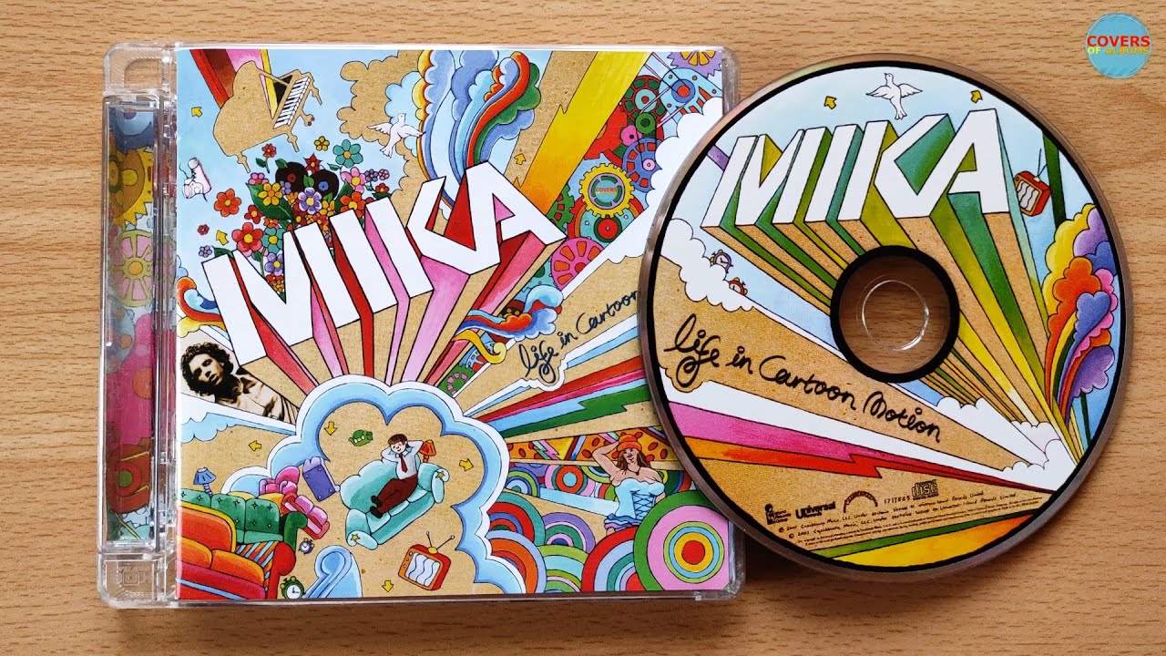 MIKA - Life In Cartoon Motion / cd unboxing / - YouTube