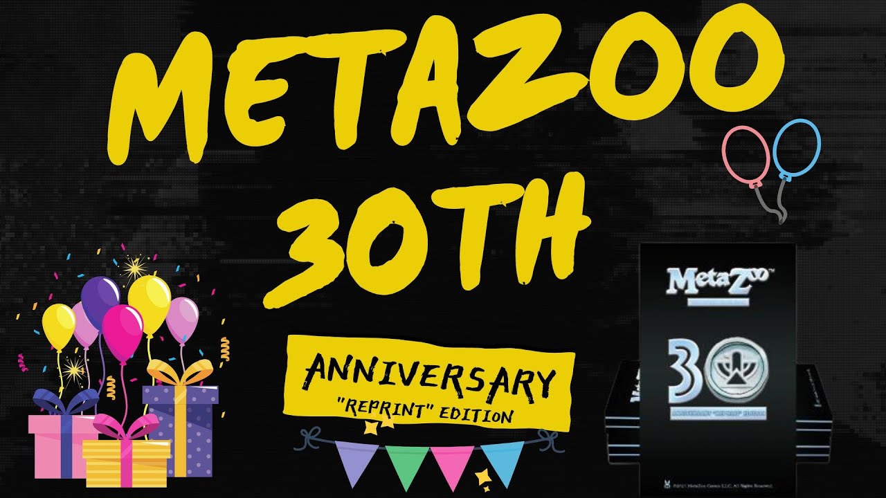 Metazoo 30th anniversary "reprint" edition - YouTube
