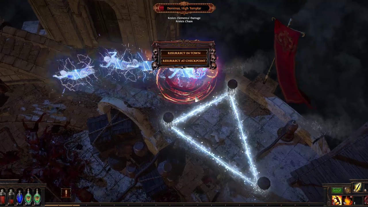 Dominus (Act 3 Boss Fight) | Path of Exile | POE - YouTube