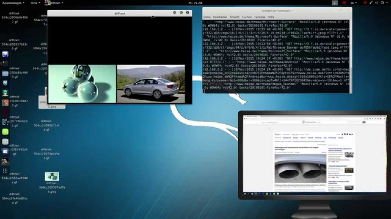 [Deutsch]Kali Linux Man in the middle Angriff - YouTube