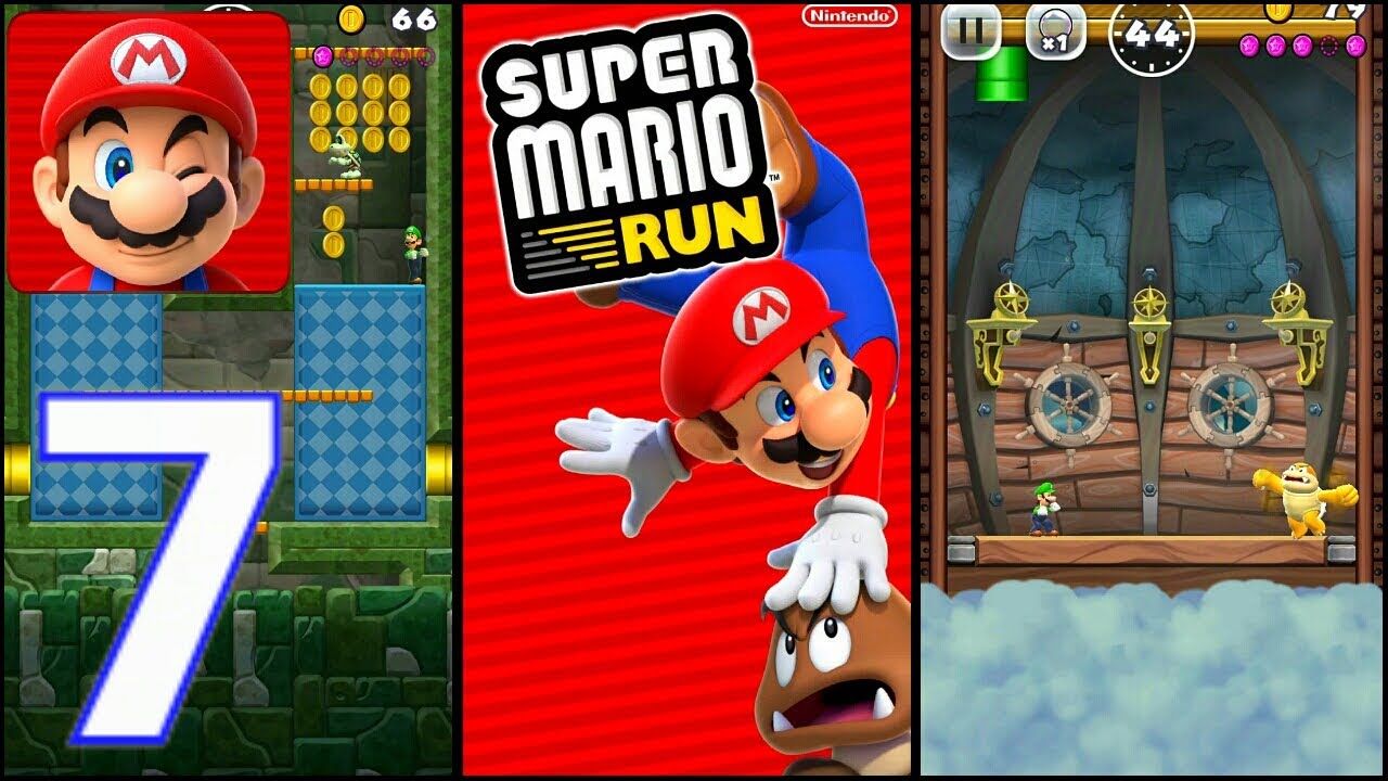 Super Mario Run-(Gameplay 7)-Mundo 4-1 Al 4-4 - YouTube