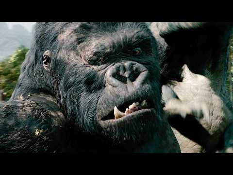 Insane King Kong vs. V-Rex Fight | King Kong