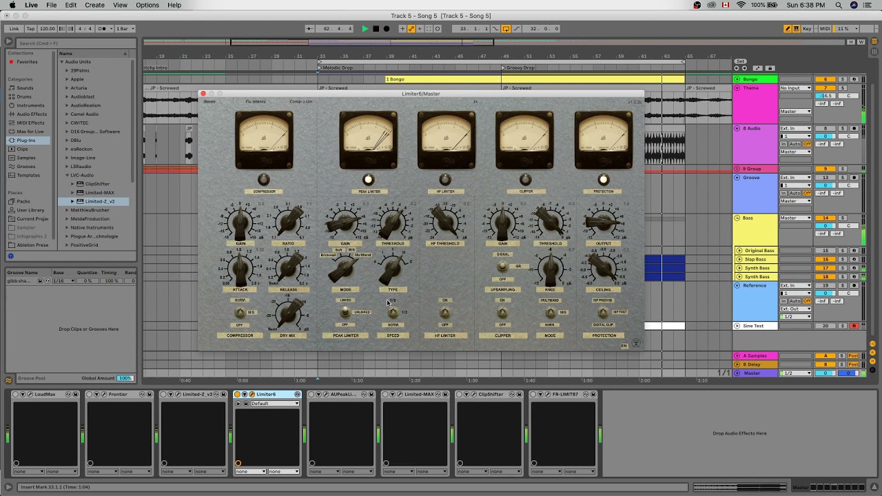 Limiter No 6 by Vlad G Sound - Testing as a Mastering Limiter - YouTube