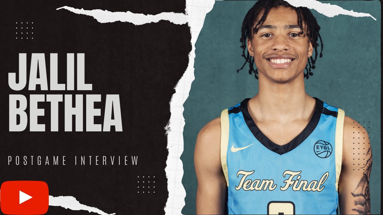 Postgame interview with 5 star guard Jalil Bethea - YouTube