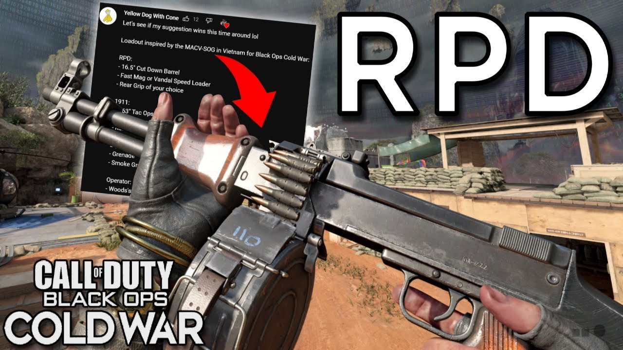 Macv Sog Rpd In Black Ops Cold War Ps5 Gameplay Youtube