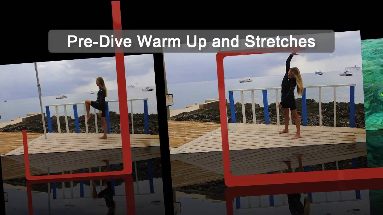 Pre-Dive Warmup and Stretching - YouTube