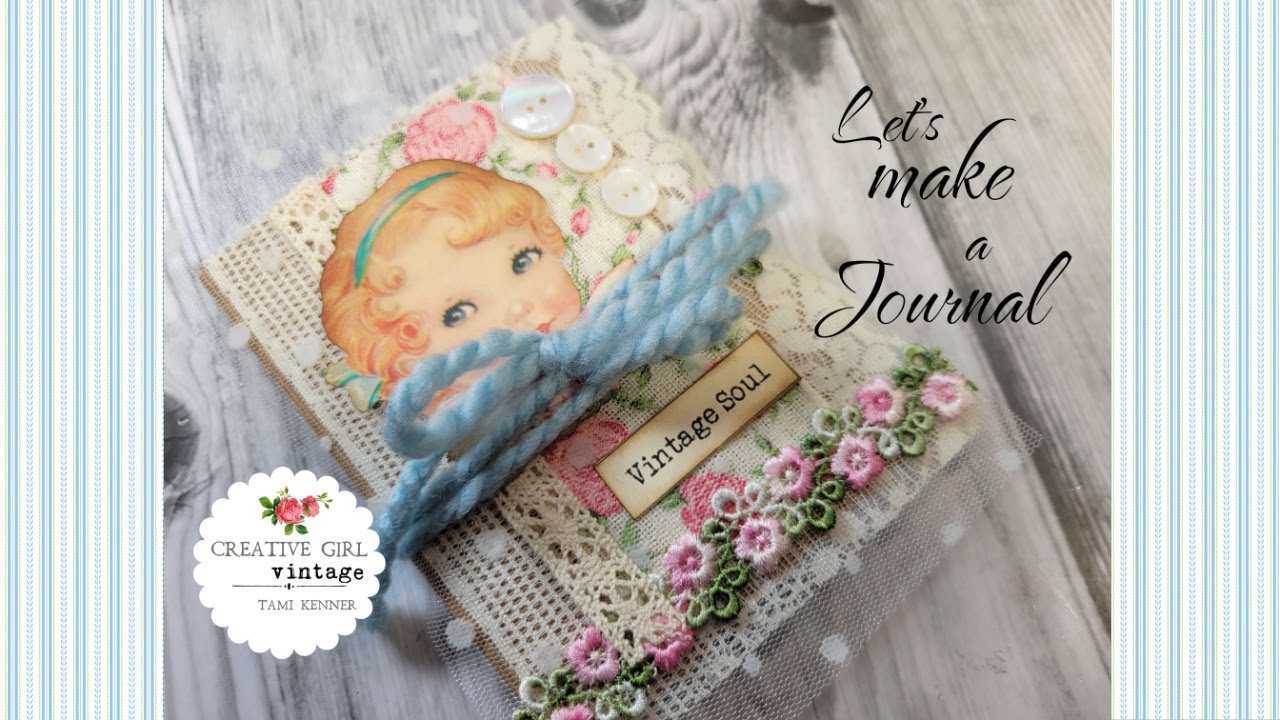 Make a pretty Journal~ VINTAGE SOUL Journal Bundle New Paper crafting ...