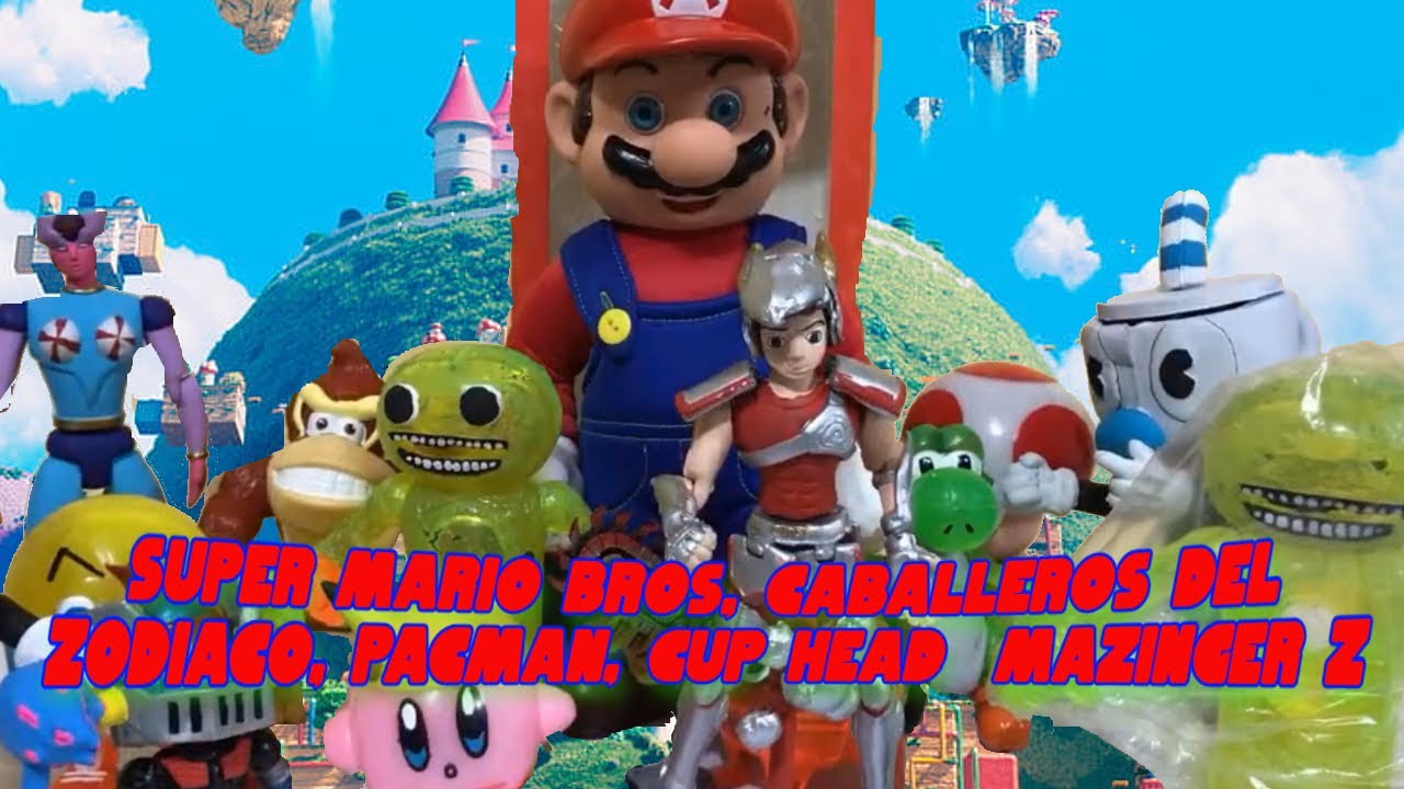 Súper Mario Bros, Caballeros del zodiaco, Pacman, Cup Head Mazinger Z ...