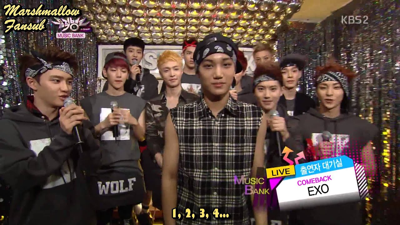 [HD] EXO - Wolf - Backstage do Music Bank [Legendado PT-BR] - YouTube