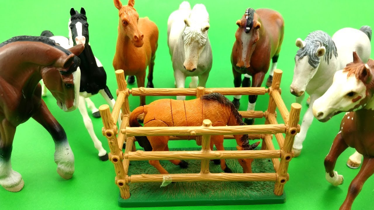 3D Horse Puzzle For Children Learn Numbers 1 10 With Schleich Horse 3d-horse-puzzle-for-children-learn-numbers-1-10-with-schleich-horse