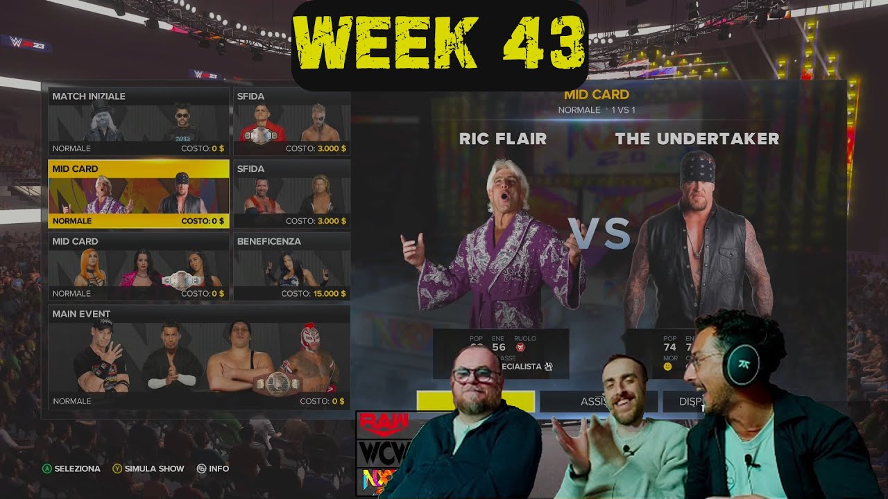 WWE 2K23 REVOLUTIONARY MyGM WEEK 43 of 50 - YouTube