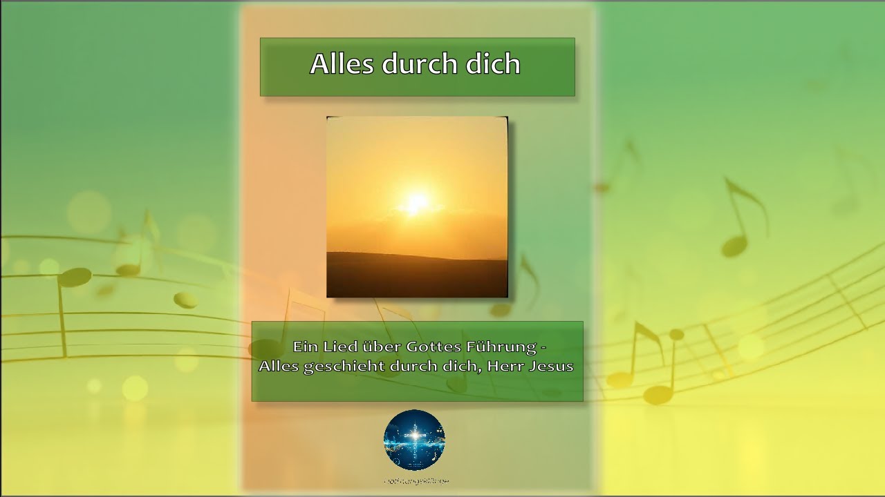 Alles durch dich (Cover) / Ein Lied über Gottes Führung - YouTube