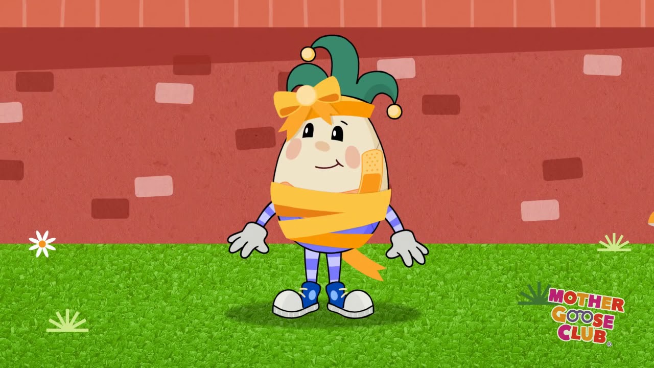 Humpty Dumpty Sat on a Wall Mother Goose Club Rhymes for Kids ...