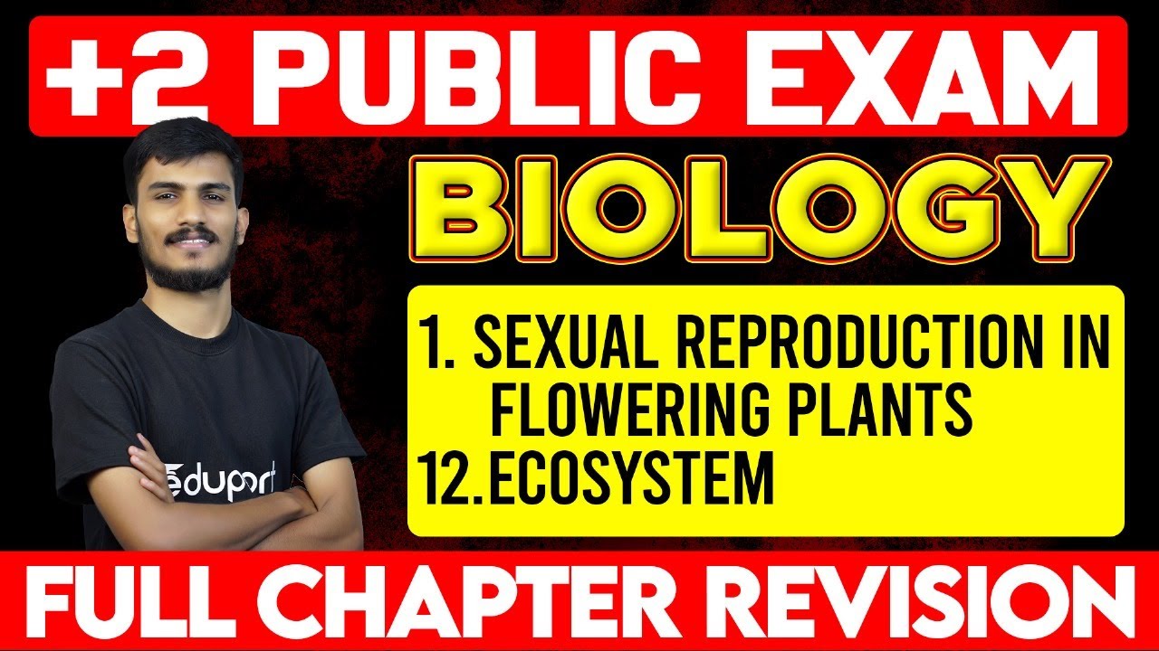 Plus Two Biology Public Exam | Chapters 1 & 12 | Eduport Plus Two - YouTube