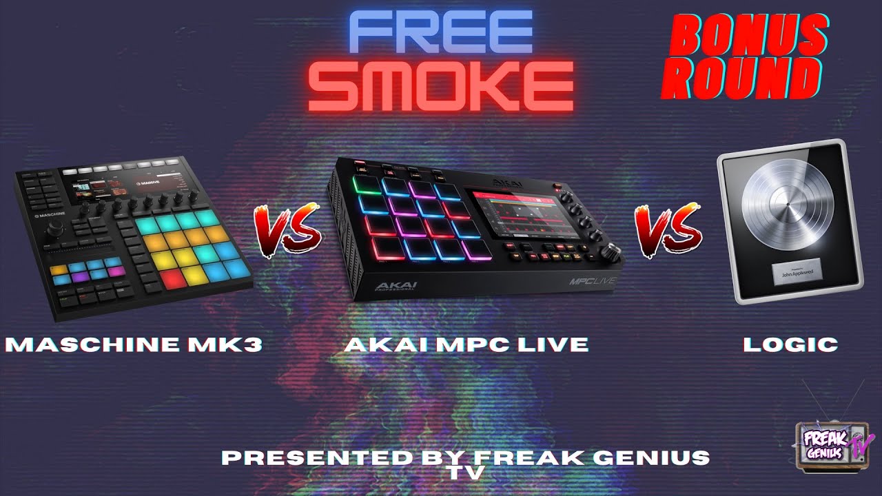 MPC VS MASCHINE VS LOGIC PRO [BEAT BATTLE: BONUS ROUND] - YouTube