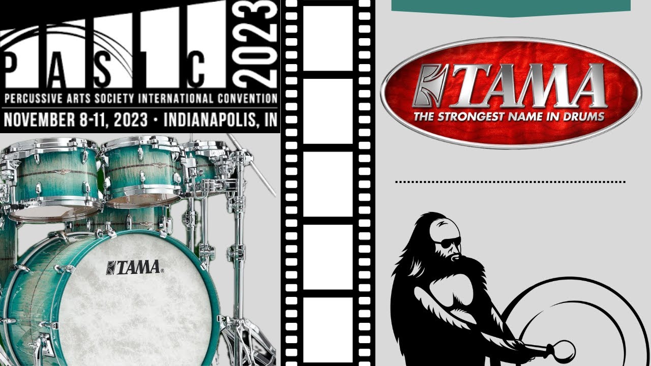 PASIC 2023 - TAMA Drumset Booth Tour - YouTube