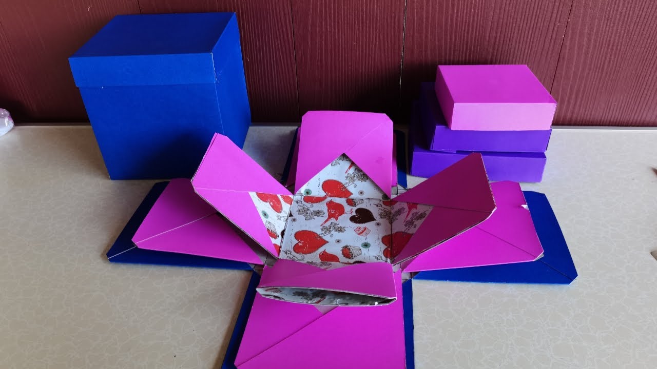 How To Make Pop Up Box Square Shape 3 Layer 3 How To Make Pop Up Box Square Shape 3 Layer 3