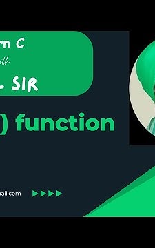 printf() function in C by Satpal Singh Gill - YouTube
