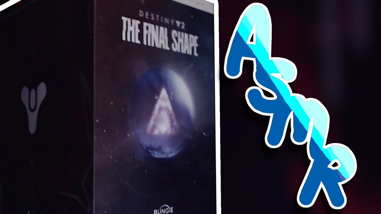 Destiny 2 Final Shape Collectors Edition Unboxing ASMR - YouTube