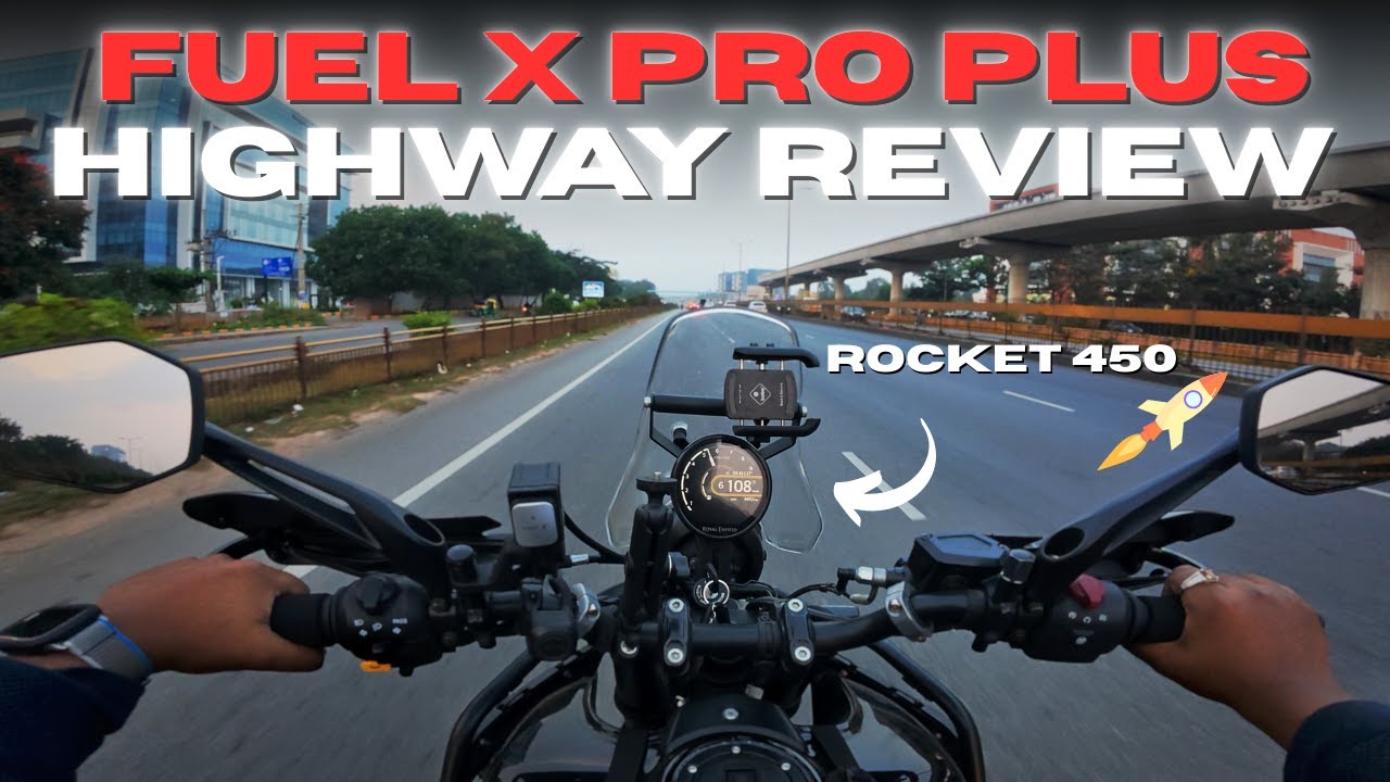 Fuel X PRO PLUS highway review on Himalayan 450 | Worth your money ...