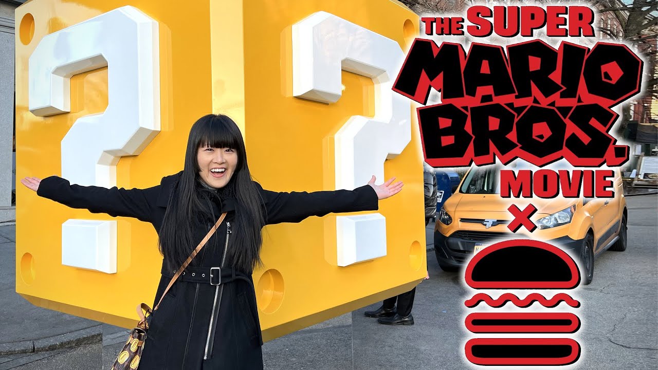 Super Mario Bros Movie Takeover VIP Event at Shake Shack in Brooklyn ...