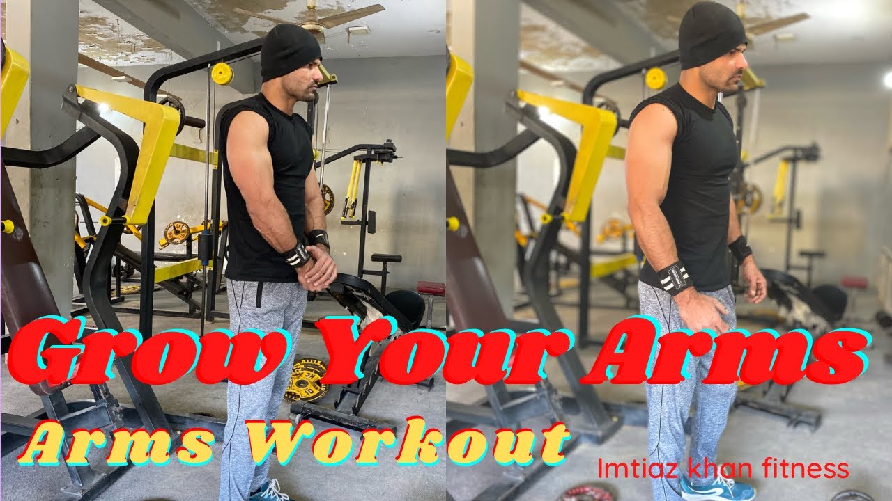 SuperSet Arms Workout For Bigger Biceps And Triceps - YouTube