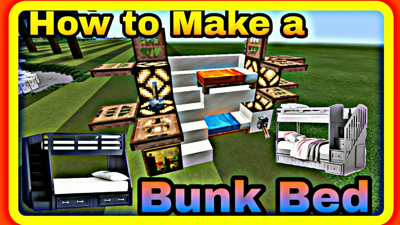 How To Make A Bunk Bed In Minecraft AP XD YouTube how-to-make-a-bunk-bed-in-minecraft-ap-xd-youtube