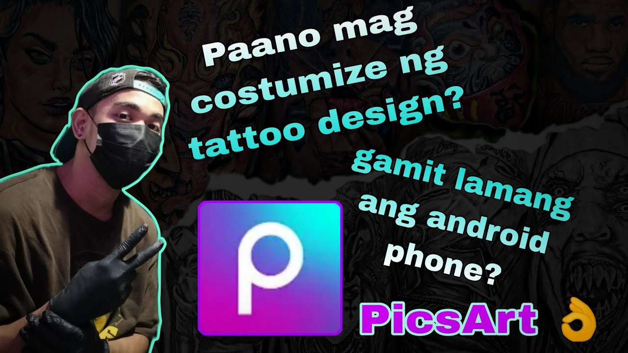 PAANO MAG COSTUMIZE NG TATTOO DESIGN, GAMIT LAMANG ANG ANDROID PHONE ...