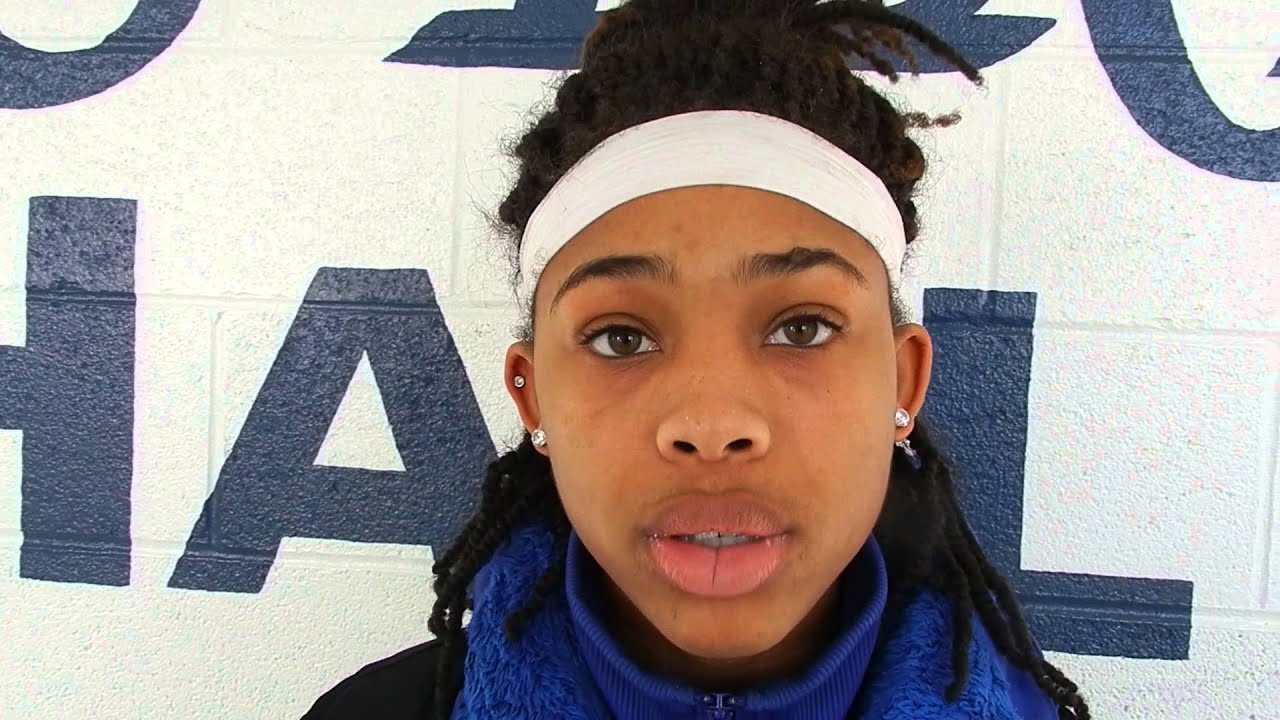 Howard basketball Jayda Gilmore 1/17/15 - YouTube