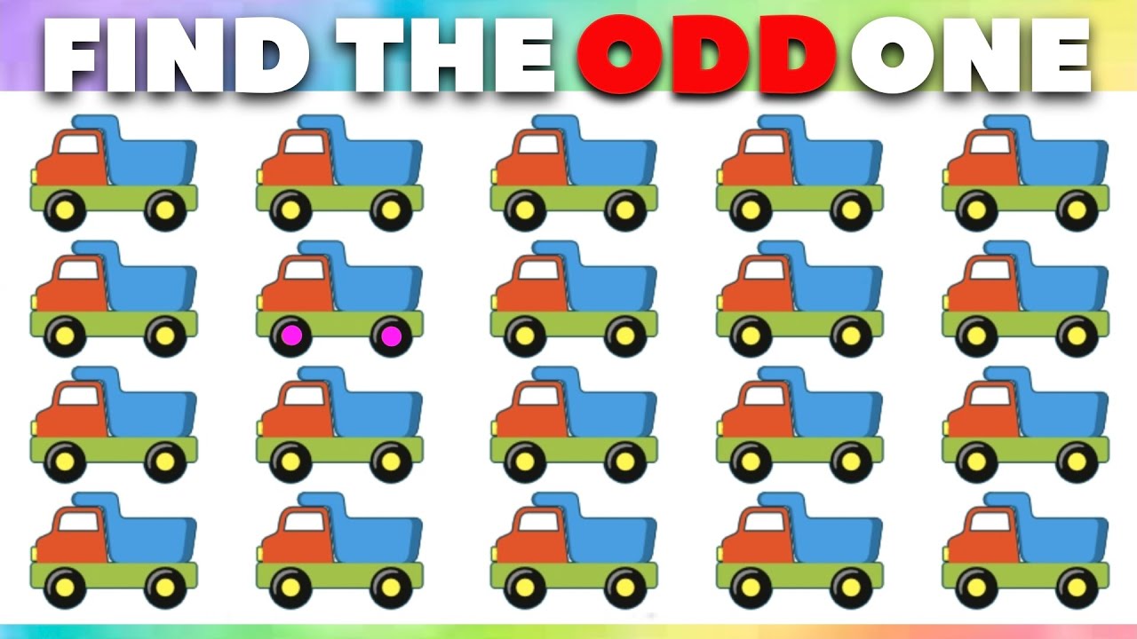 FIND THE ODD ONE 》odd one out puzzle #35 || Play FN - YouTube