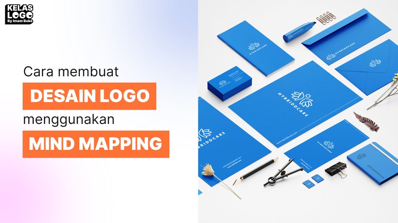 Cara membuat logo menggunakan mind mapping - YouTube