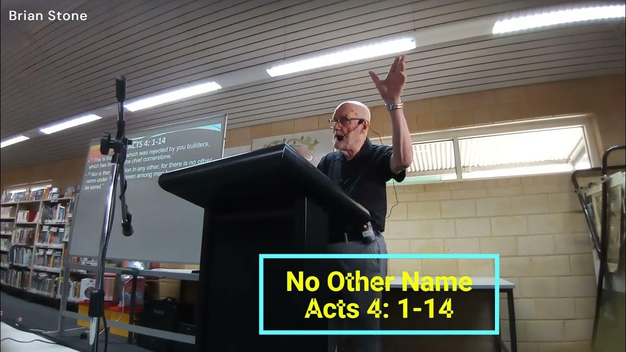 No Other Name Acts 4 1 14 - YouTube