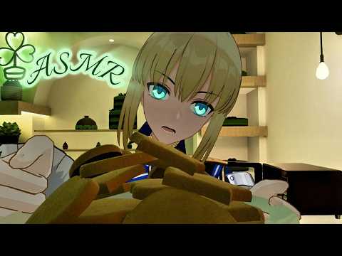 【ASMR】🍪Baking Cookies with Saber🥛(bakery roleplay, softspoken) Immersive VR