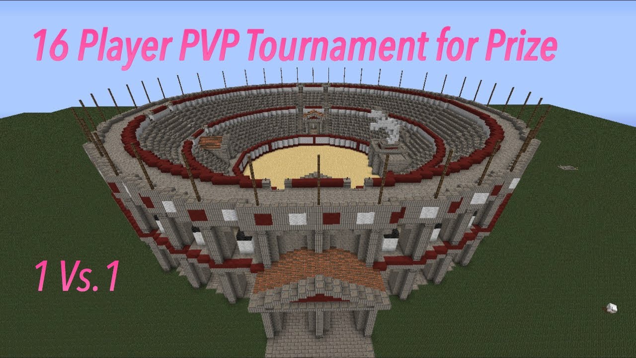 PVP Tournament for a Prize - Minecraft Arena Championship - YouTube