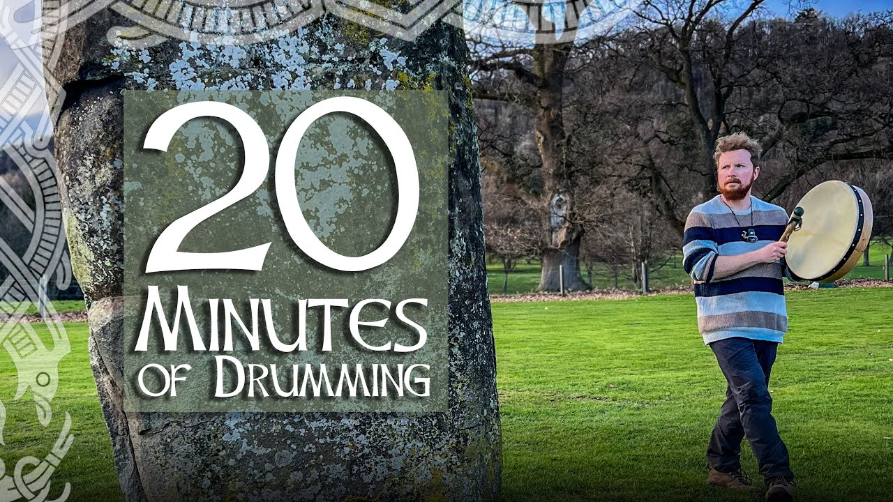 20 Minute Drum Trance for Meditation and Spirit Travel | Filmed at an ...