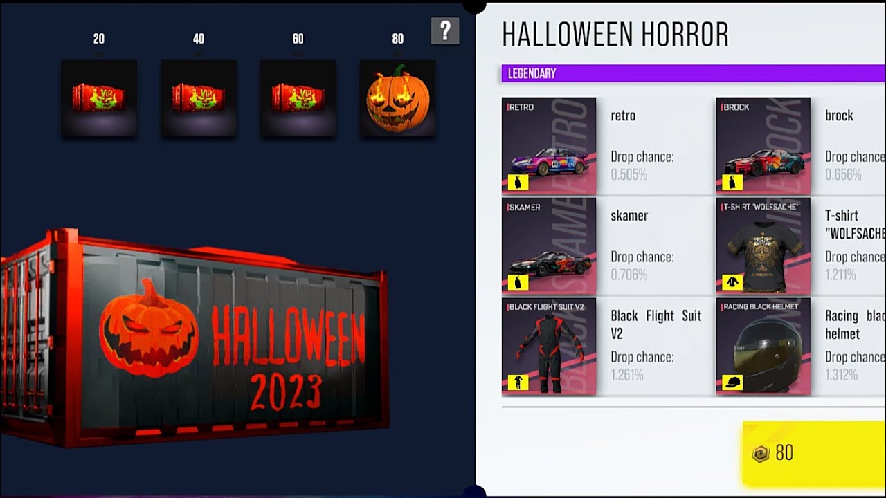 Drive Zone Online Halloween Horror Container Opening - YouTube