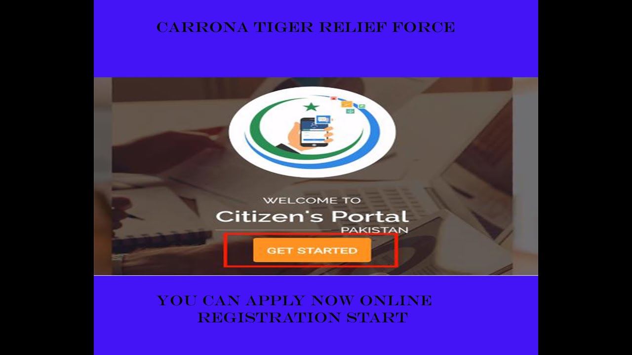 Corona Relief Tiger Force Online Registration | how can apply in Corona ...