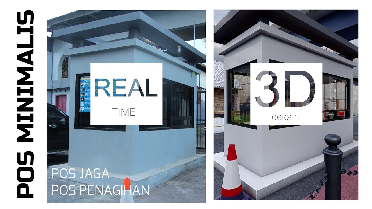 POS MINIMALIS KEREN COCOK UNTUK POS SECURITY DAN POS PENAGIHAN - YouTube