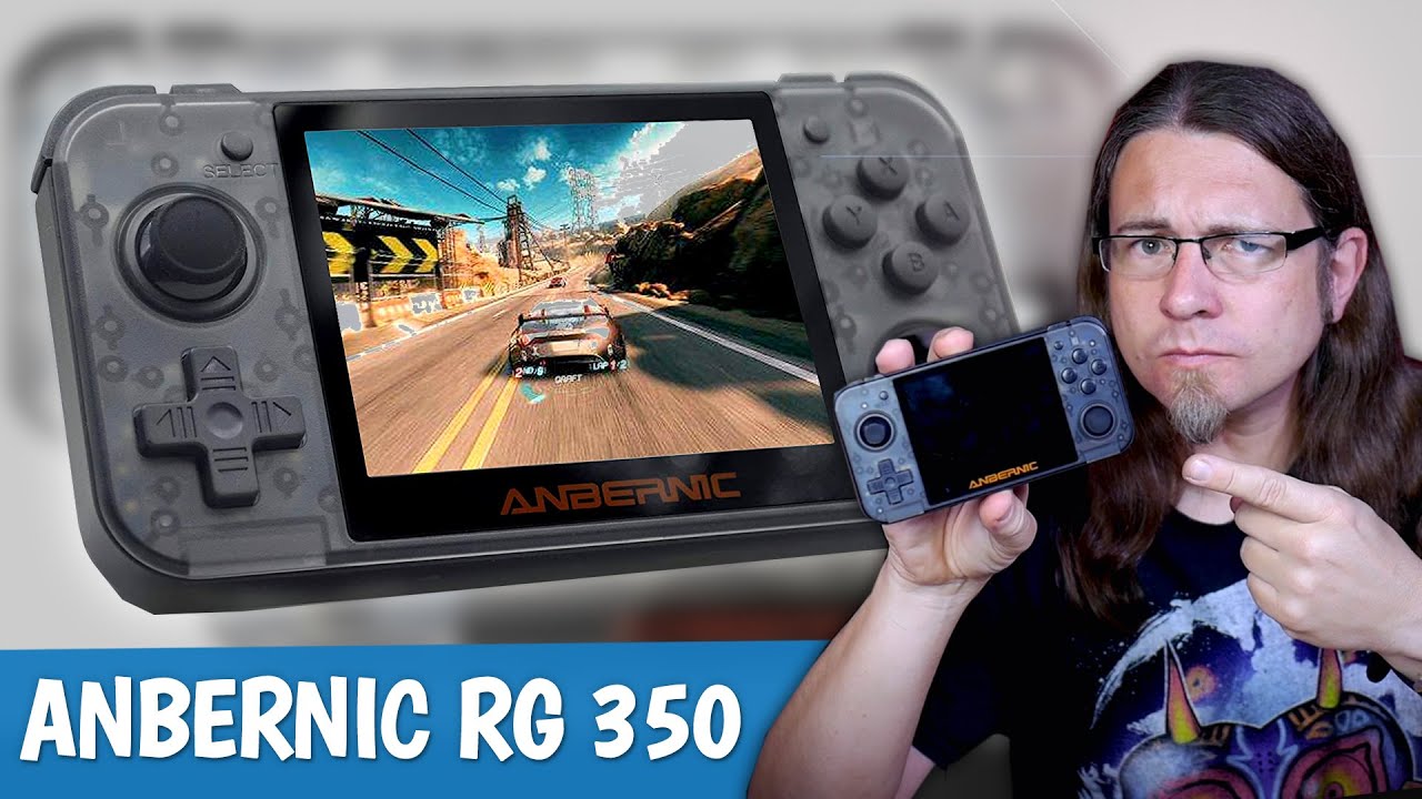 Ist das der Retro-Gaming TRAUM-Handheld? • Anbernic RG 350 Unboxing ...