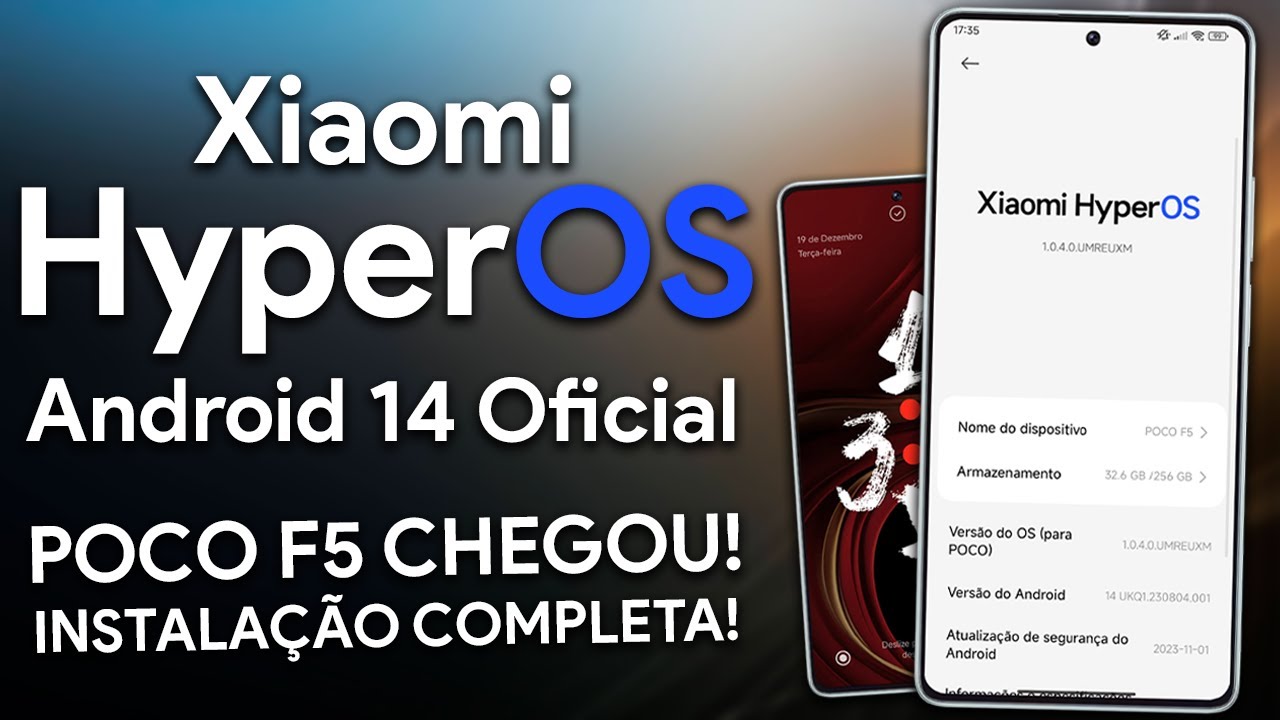 HyperOS OFICIAL para o POCO F5! | HyperOS v1.0 OFFICIAL POCO F5 ...