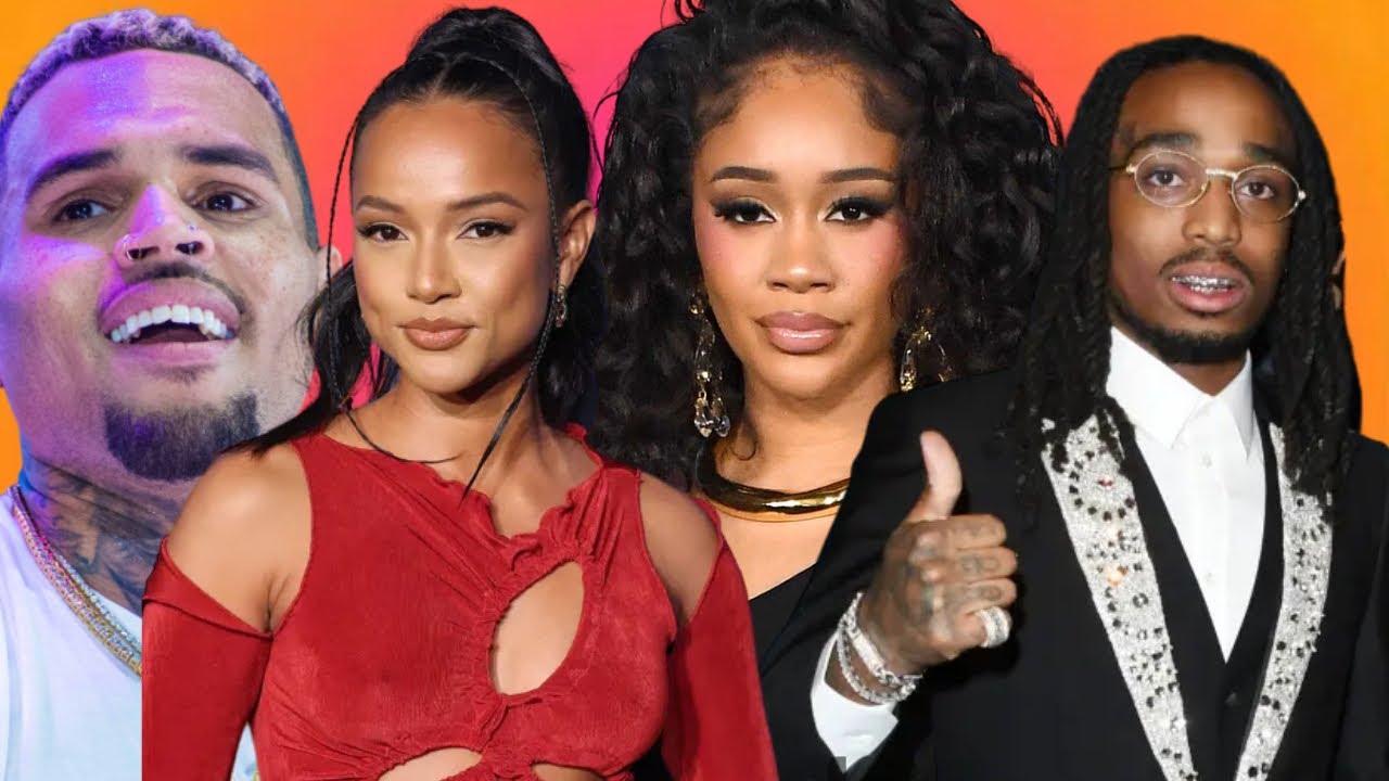 Chris Brown SLEPT With Saweetie Whiles She Was With Quavo? Does Nicki ...