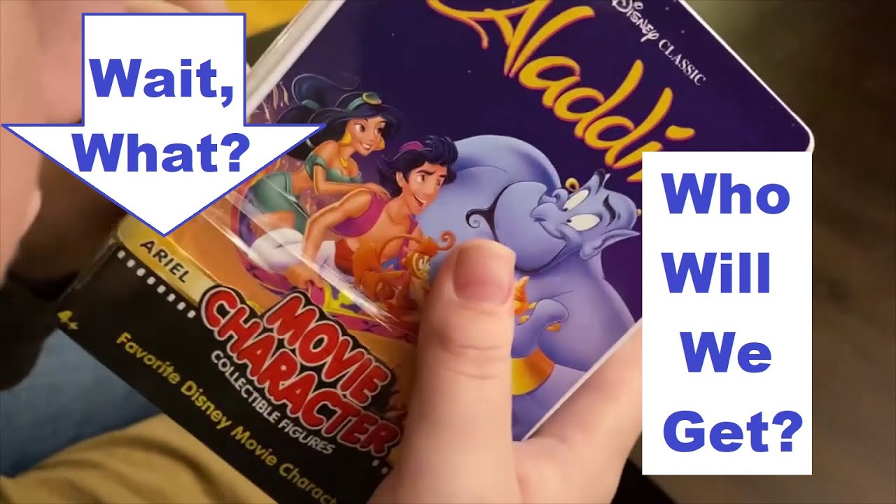 Opening a Mislabeled Disney Classic Figure Box - Ariel from Aladdin ...