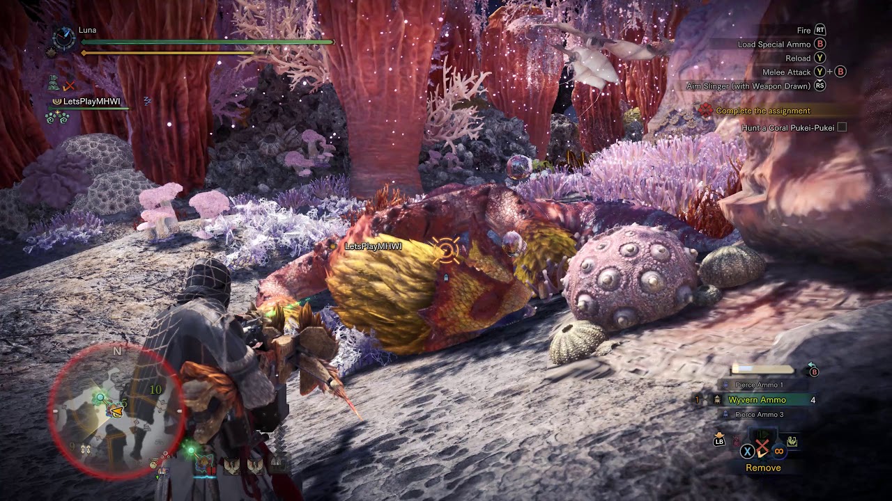 [Monster Hunter World Iceborne] E030 DLC Play Both Ends(Coral Pukei ...