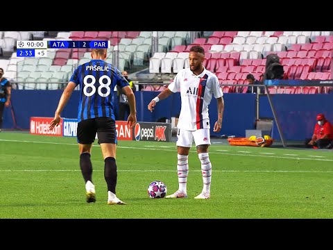 Neymar vs Atalanta - English Commentary ● UCL 2019/2020 HD