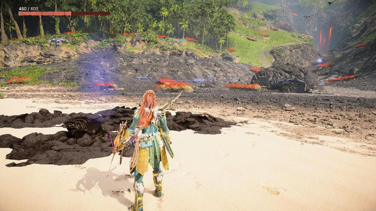 Horizon Forbidden West Fire Claw with Skyhammer - YouTube