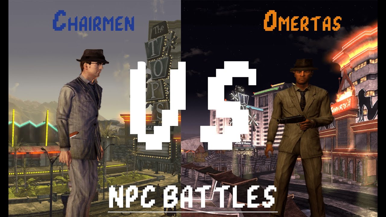Chairmen vs Omertas | Fallout: New Vegas NPC Battles - YouTube