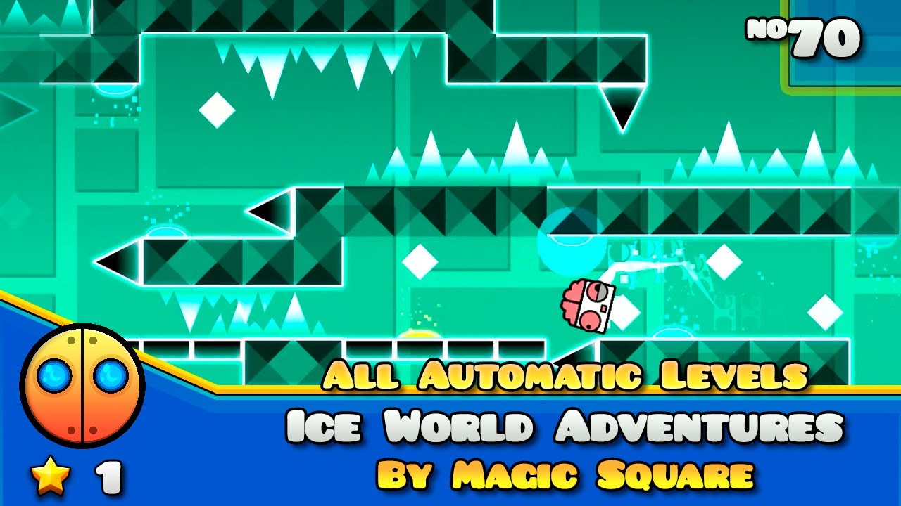 Geometry Dash - "Ice World Adventure" By Lyod 100% | GDP: Automatic ...