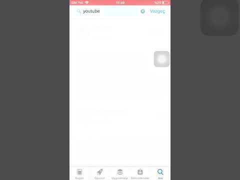 iPhone 6 (iOS sürümü düşük olan) telefonlara YouTube yükleme