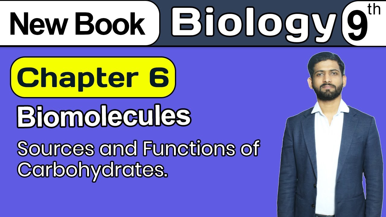 9th Class Biology Chapter 6 | Sources and Functions of Carbohydrates ...